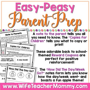 August Homeschool Lessons for 1st and 2nd Grades Language Arts - Etsy