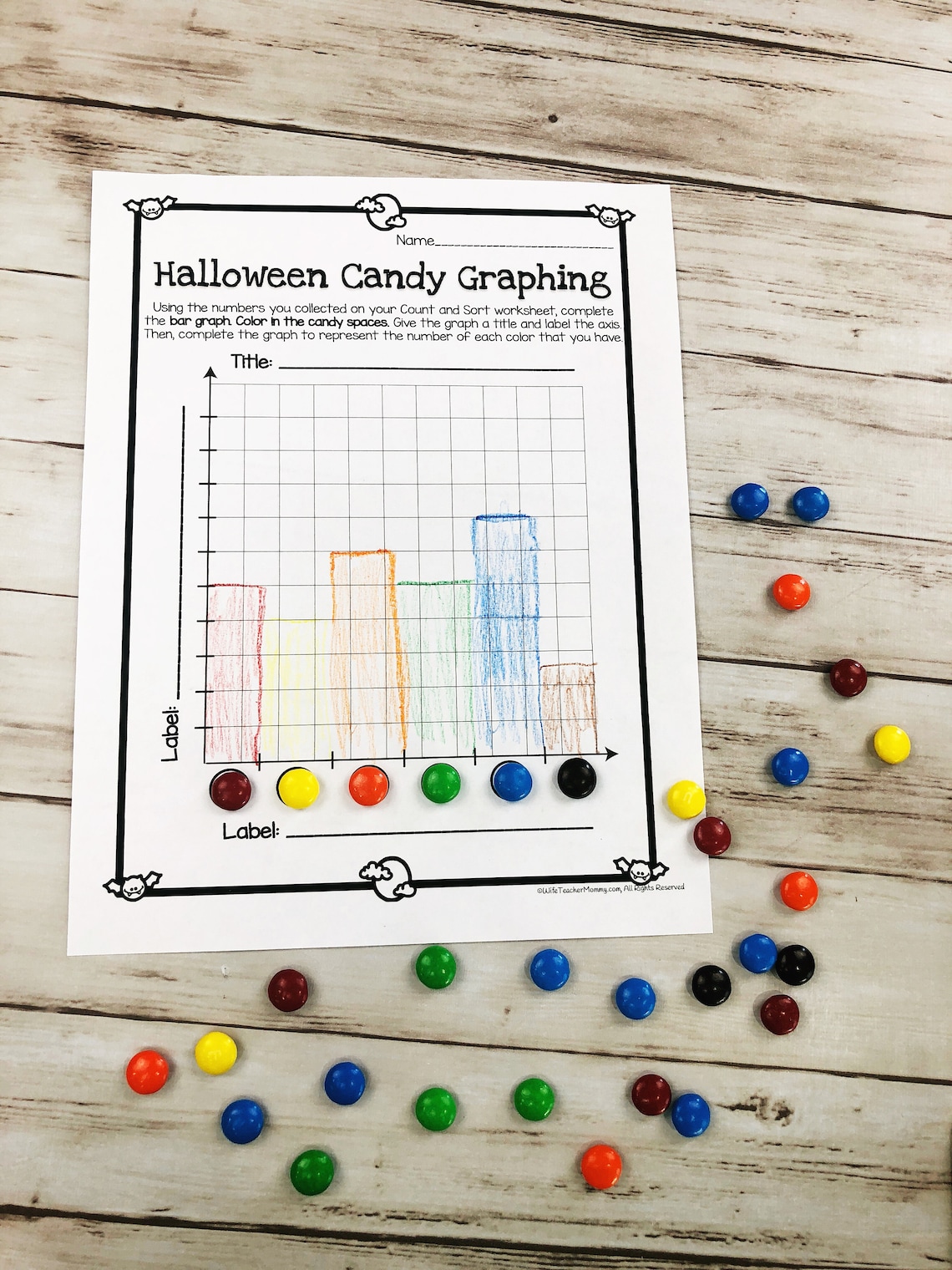 Halloween Candy Math Activities & More for 3rd, 4th, and 5th Grade - Etsy