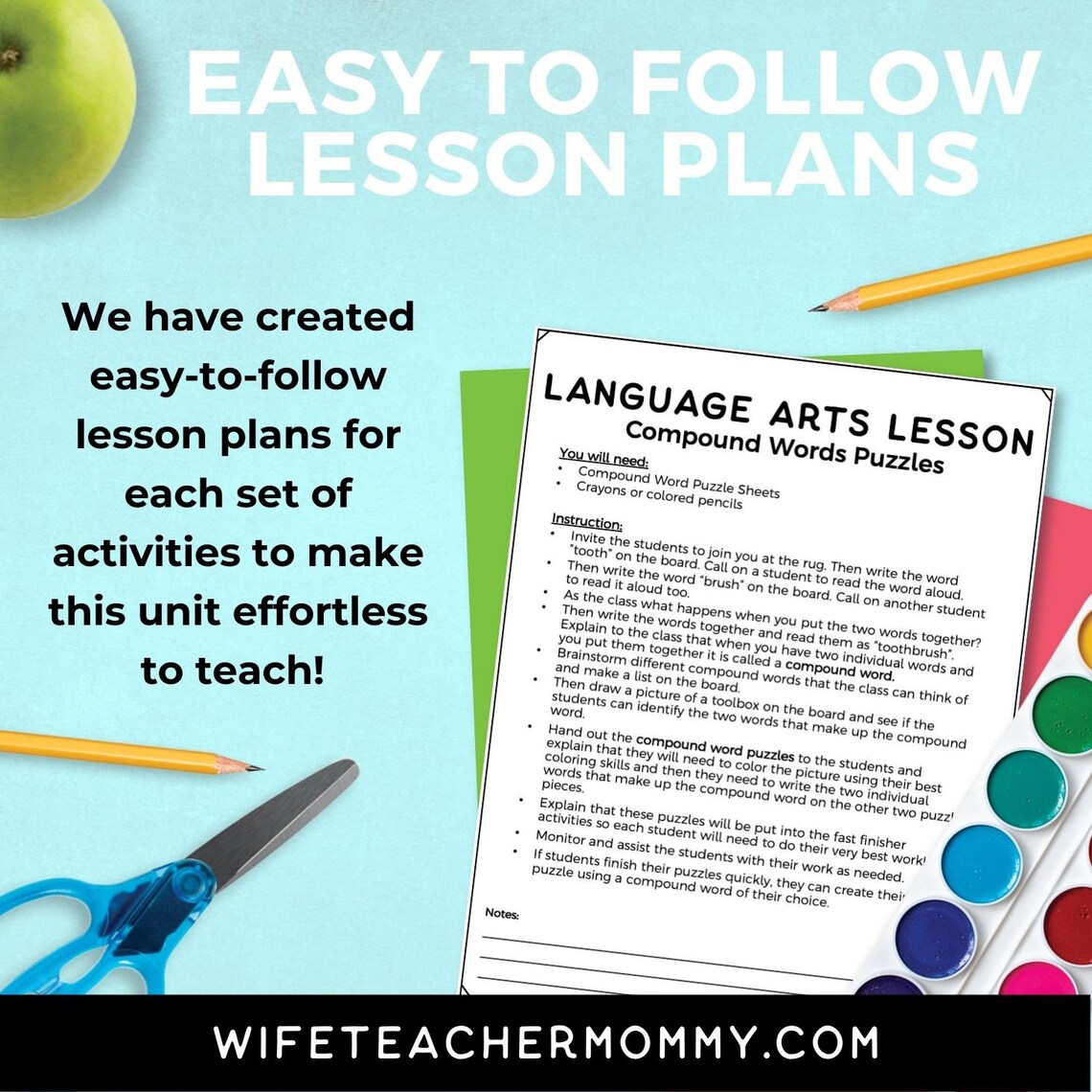 Compound Words for Lower Grades Lesson Plans, Activities, & Worksheets ...
