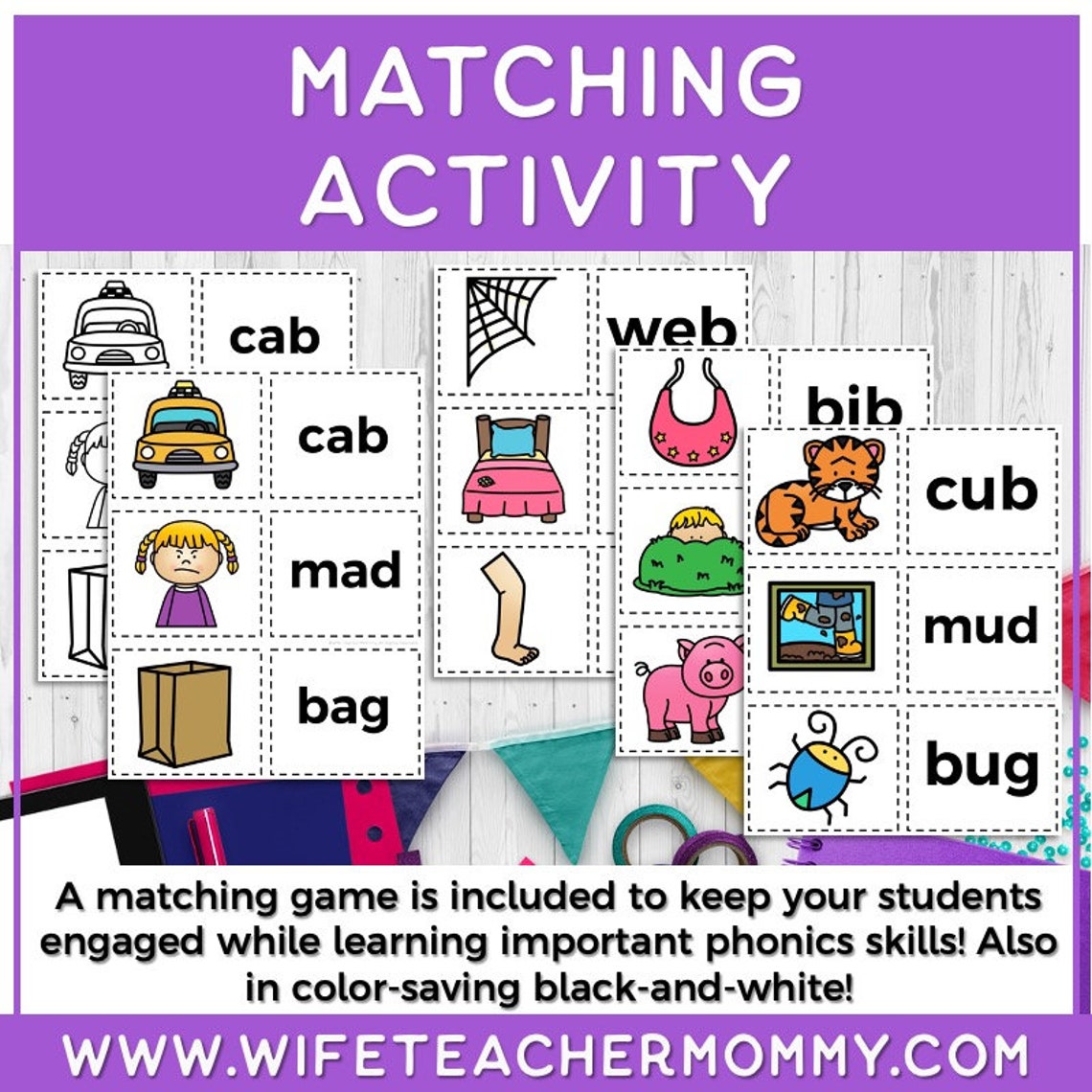 Phonics Practice: Short Vowels CVC Long Vowels Cvc-e Long - Etsy