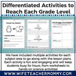 Snow Day Packets for Lower Grades Part 2 (print Version) - Etsy