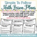 September Homeschool Lessons for 3rd and 4th Grades Math - Etsy