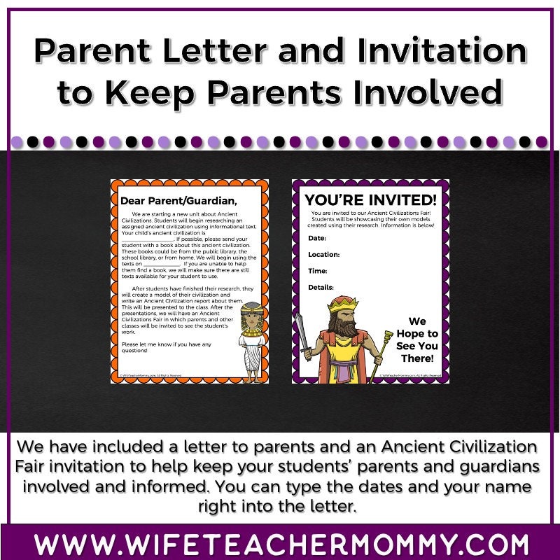 Lower and Upper Grades Ancient Civilizations Research Unit - Etsy