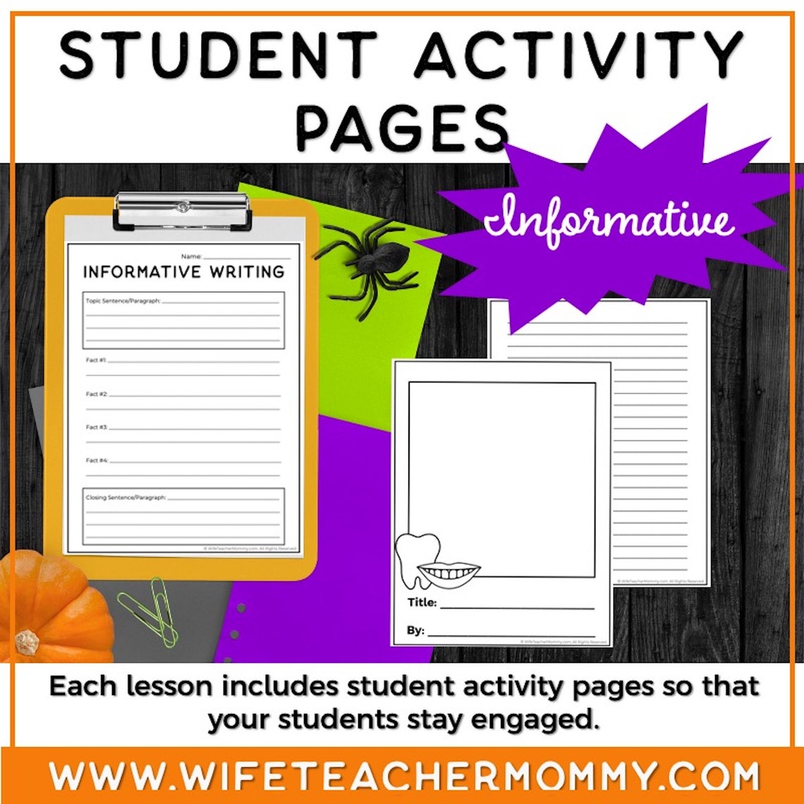 October Writing Prompts 4th-6th Grades PRINTABLE - Etsy