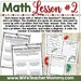 December Homeschool Lessons for 3rd and 4th Grades Math - Etsy