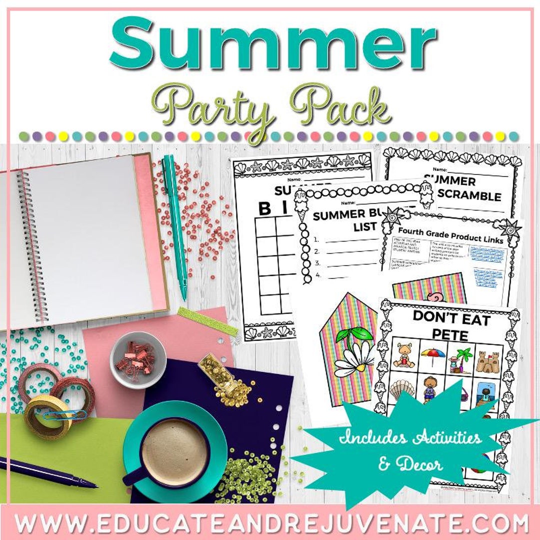 Summer Party Pack - Etsy