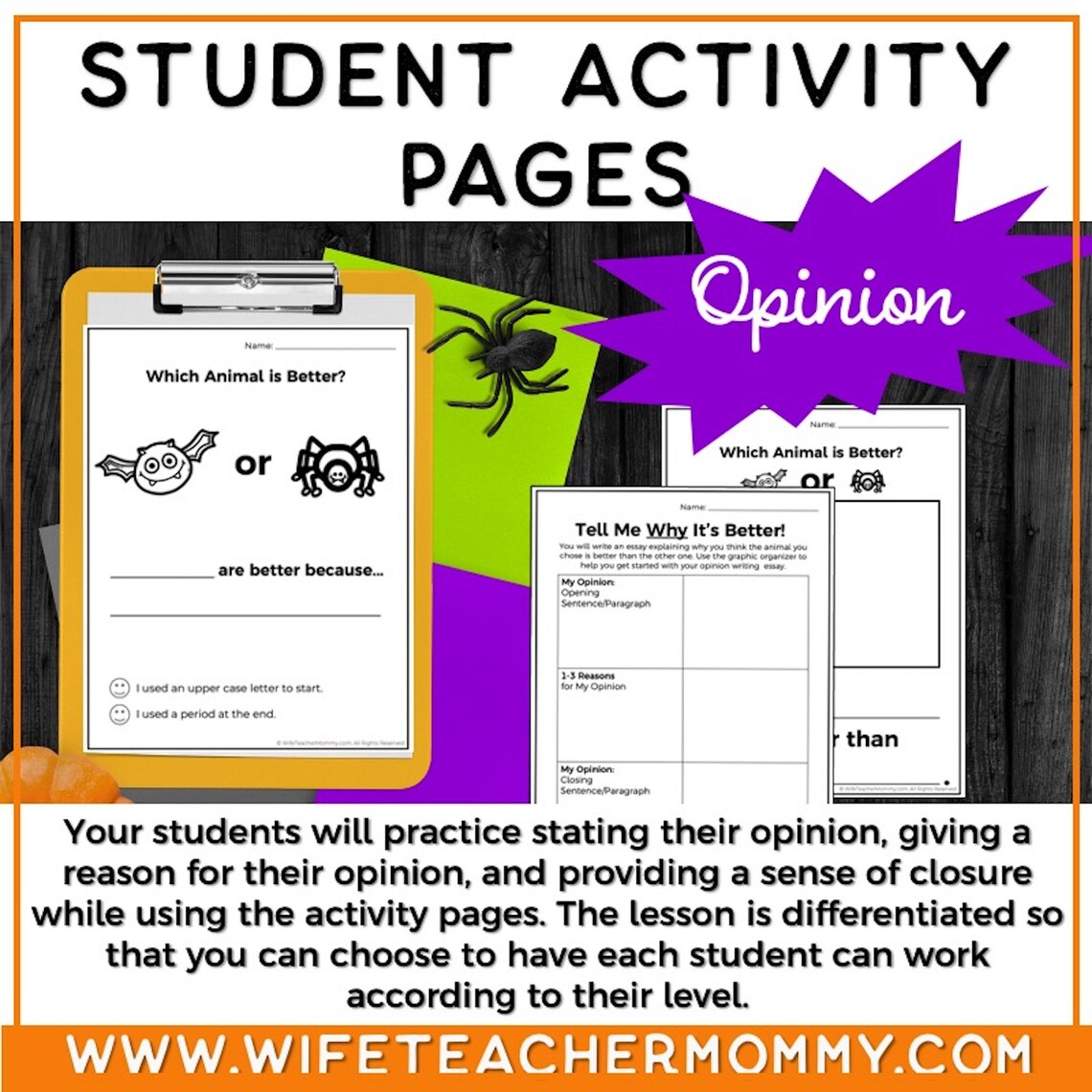 October Writing Prompts Prek-3rd Grades PRINTABLE - Etsy