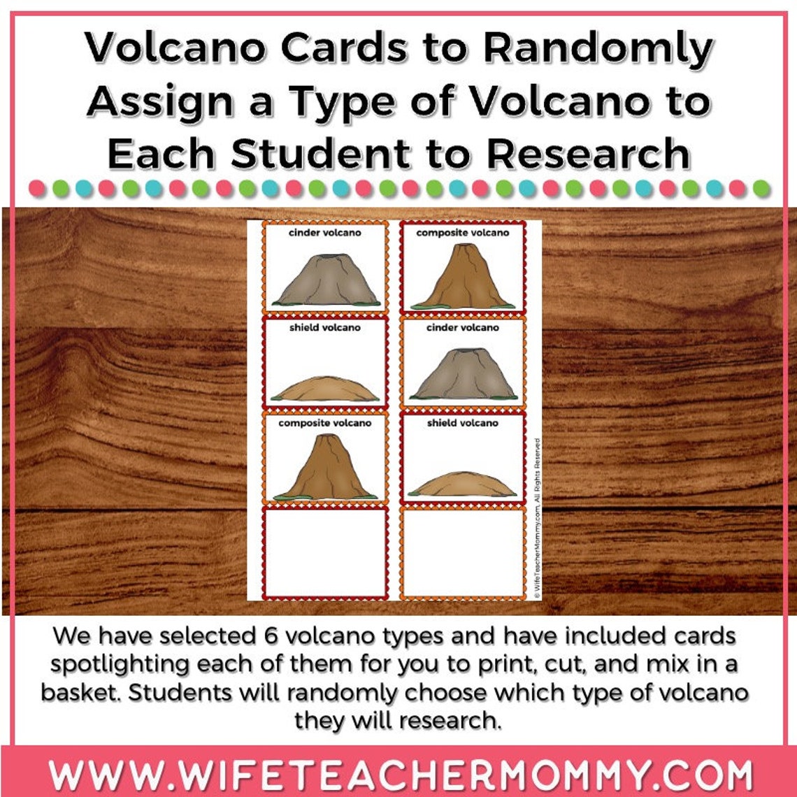 Lower and Upper Grades Volcano Research Unit print Version - Etsy