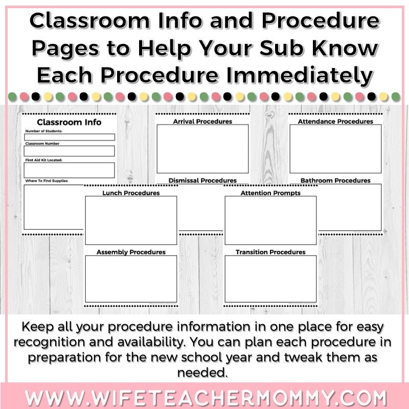 Editable Tropical Substitute Binder (print Version) - Etsy