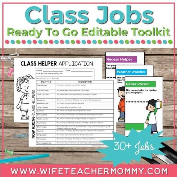Class Jobs Ready to Go Toolkit | Etsy