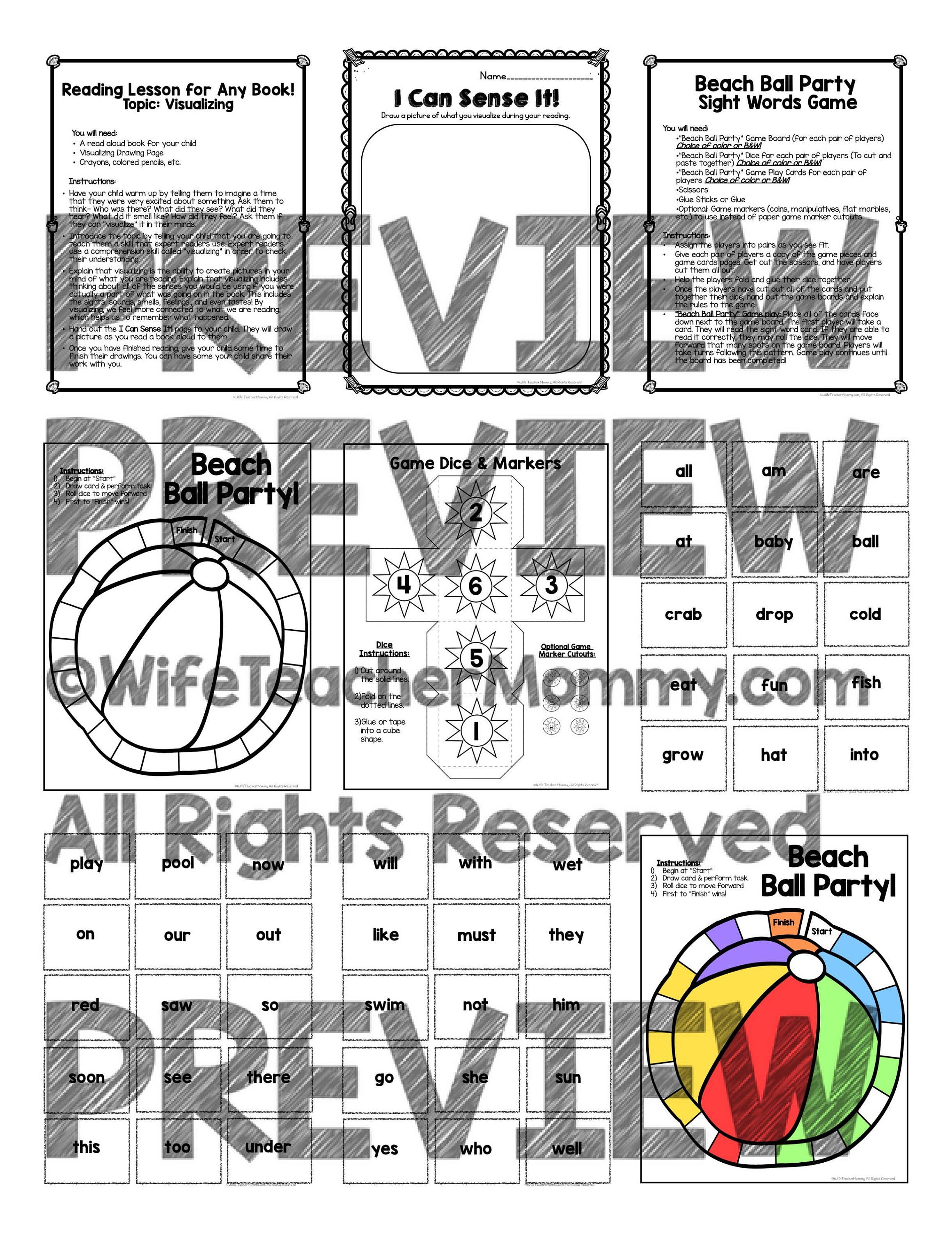 Summer Homeschool Lessons for Kindergarten Language Arts - Etsy