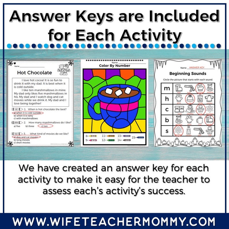 Lower Grade Snow Day Packet PRINT and DIGITAL VERSIONS - Etsy