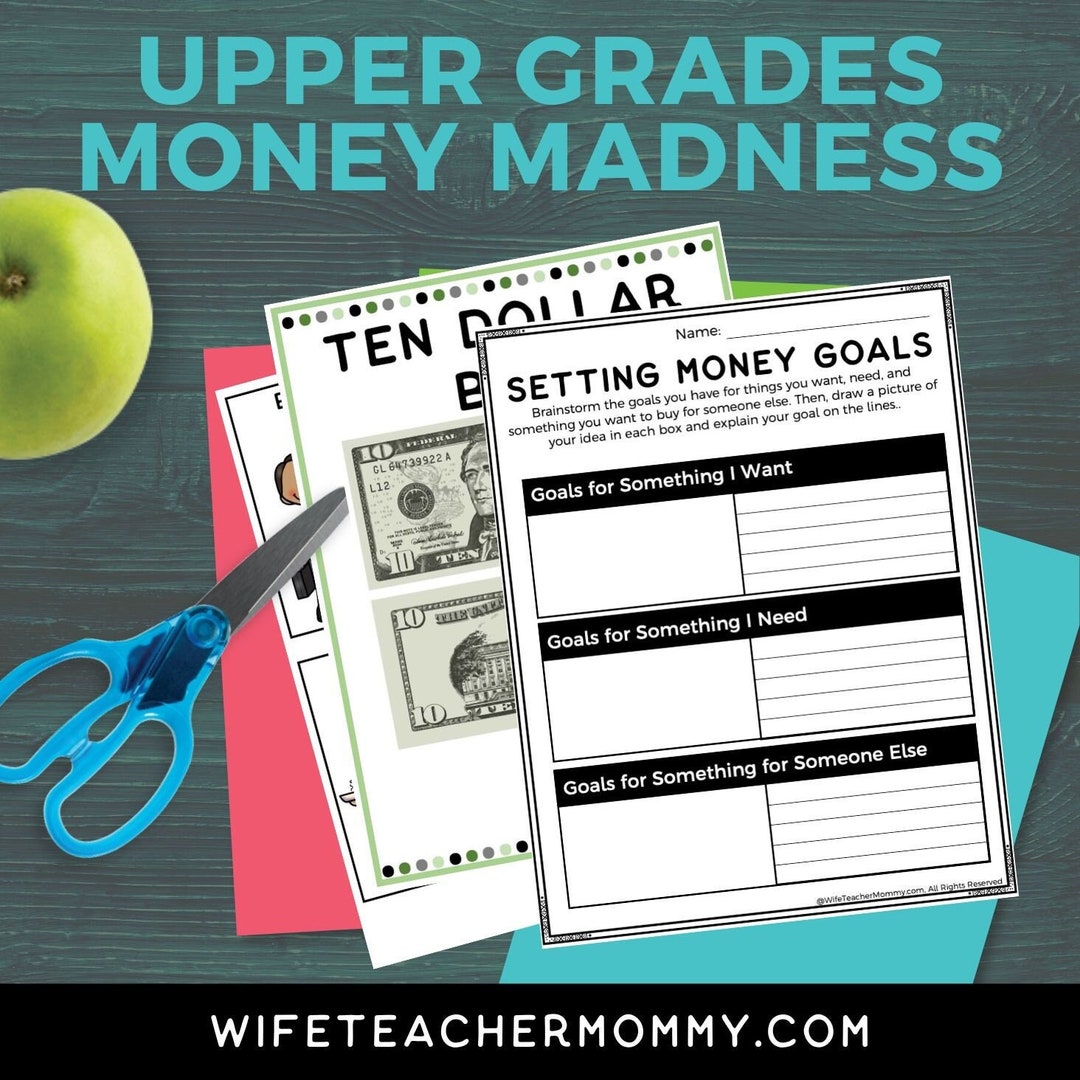 Money Madness Unit for Upper Grades - Money Identification, Addition ...