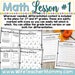 September Homeschool Lessons for 3rd and 4th Grades Math - Etsy