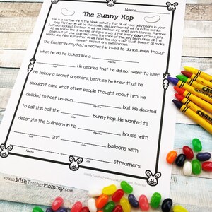 Easter Jelly Bean Math & More for 3rd, 4th, and 5th Grade - Etsy