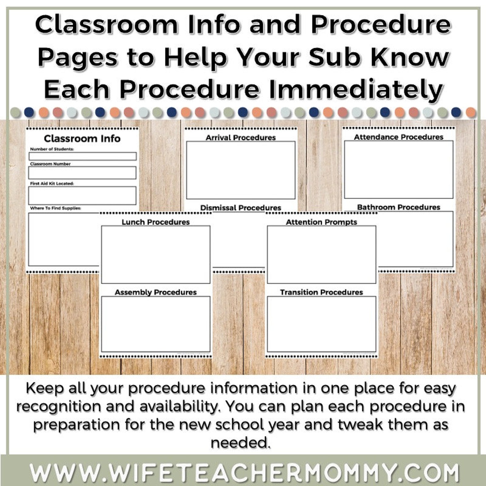 Editable Boho Rainbow Substitute Binder print Version - Etsy