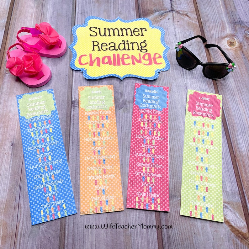 Summer Reading Challenge - Etsy