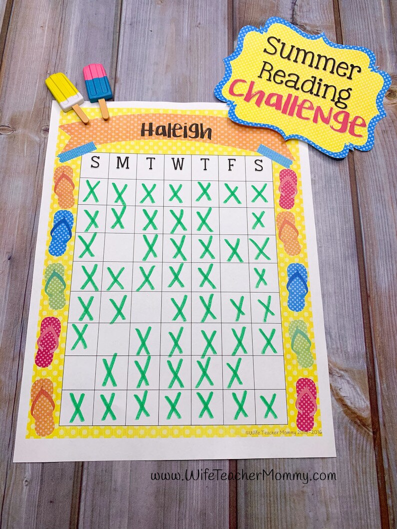 Summer Reading Challenge - Etsy