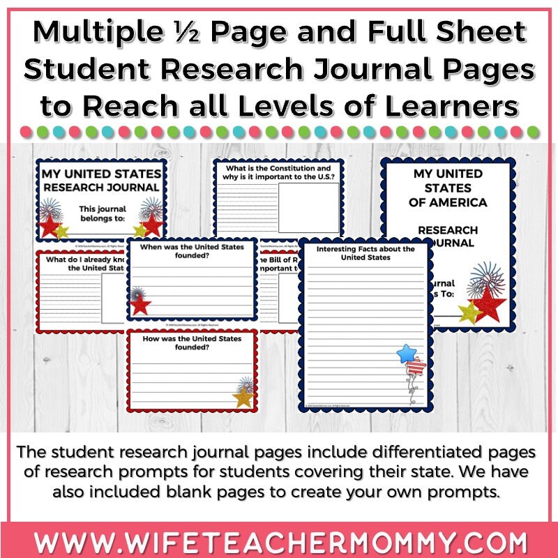 Lower and Upper Grades United States Research Unit (print Version) - Etsy