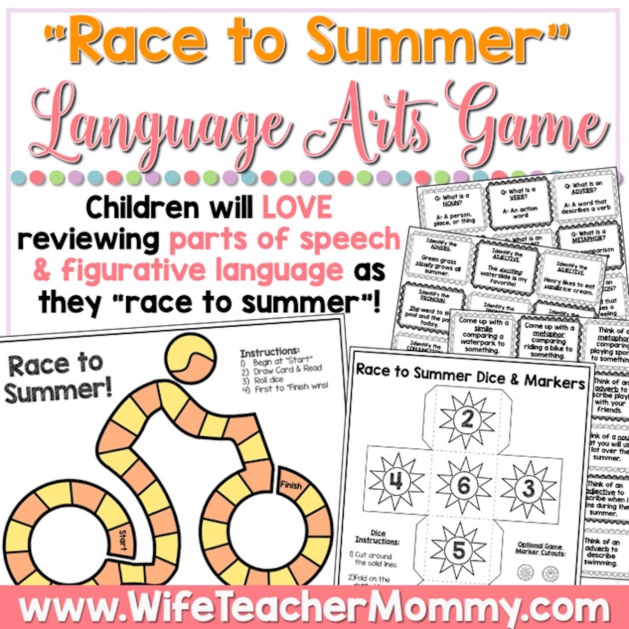 May Homeschool Lessons for 5th and 6th Grades Language Arts - Etsy