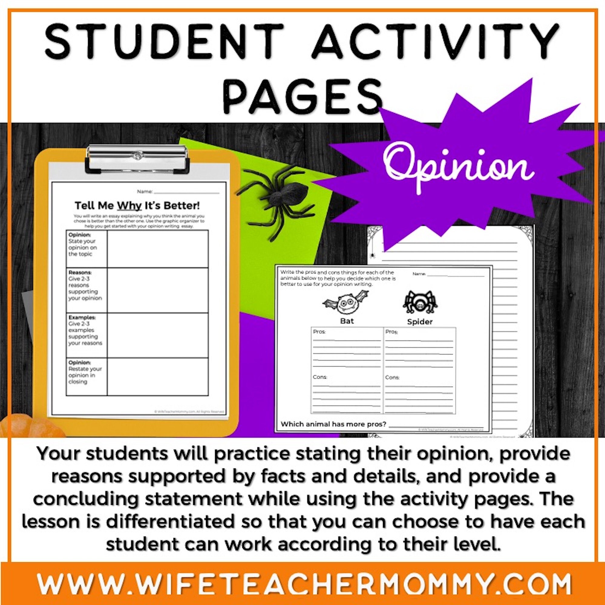 October Writing Prompts 4th-6th Grades PRINTABLE - Etsy