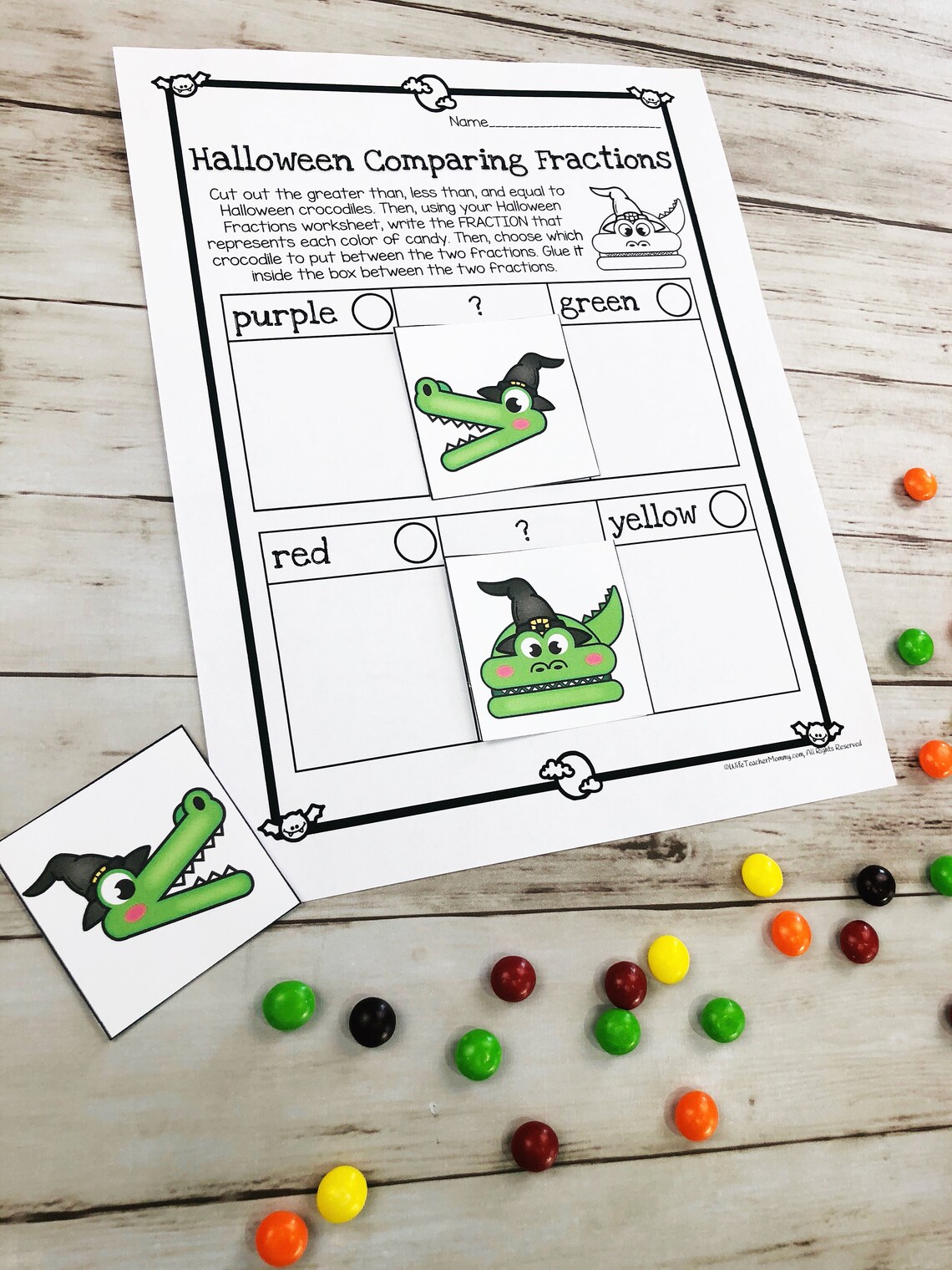 Halloween Candy Math Activities & More for 3rd, 4th, and 5th Grade - Etsy