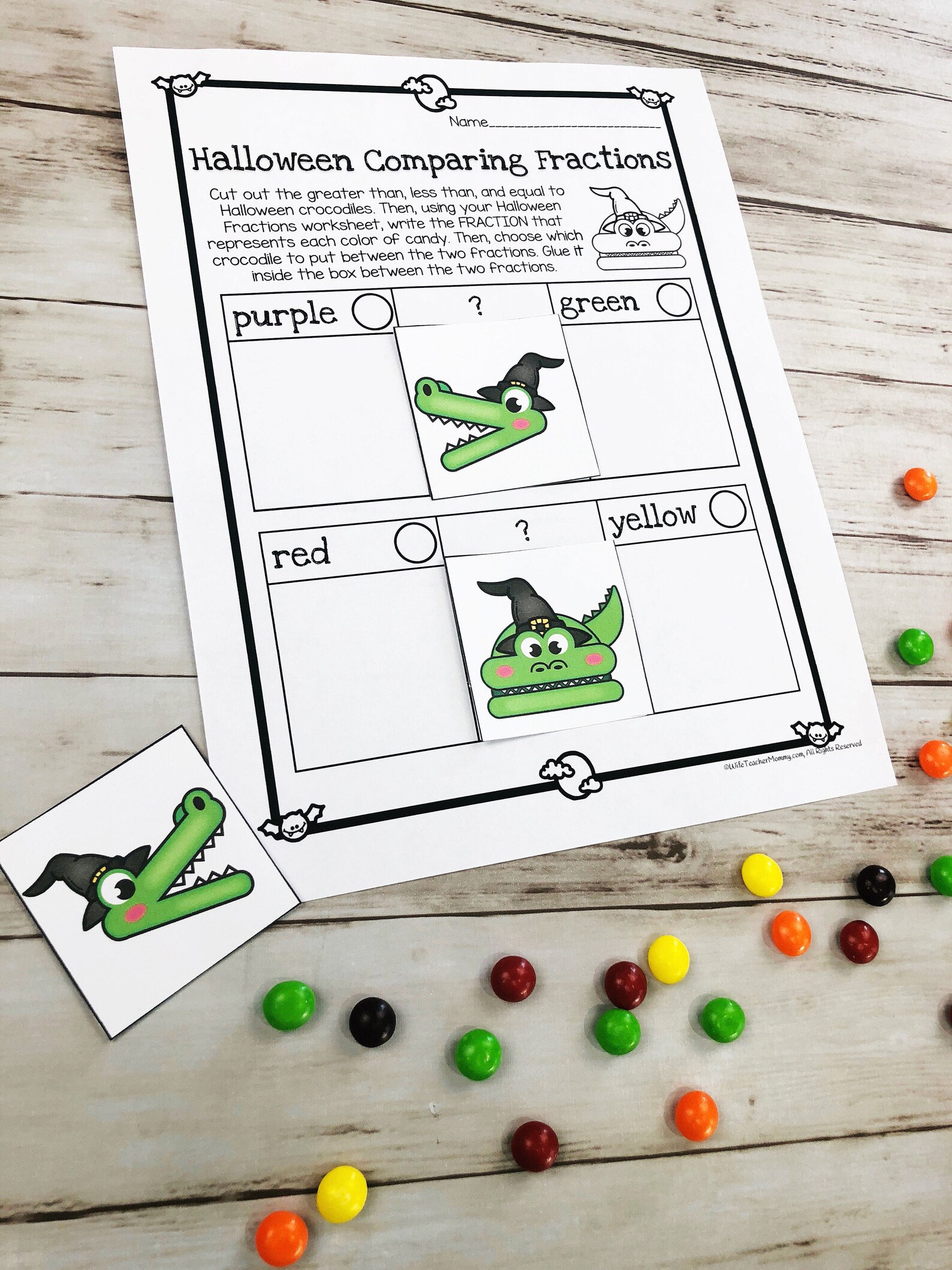 Halloween Candy Math Activities & More for 3rd, 4th, and 5th Grade - Etsy