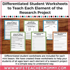 Lower and Upper Grades Landforms Research Unit (print Version) - Etsy