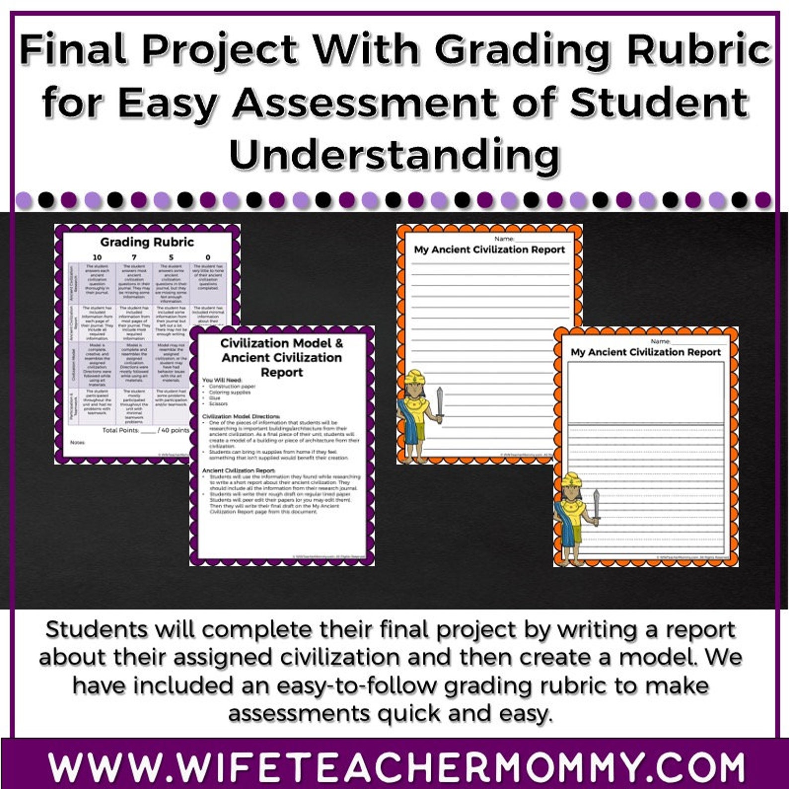 Lower and Upper Grades Ancient Civilizations Research Unit - Etsy