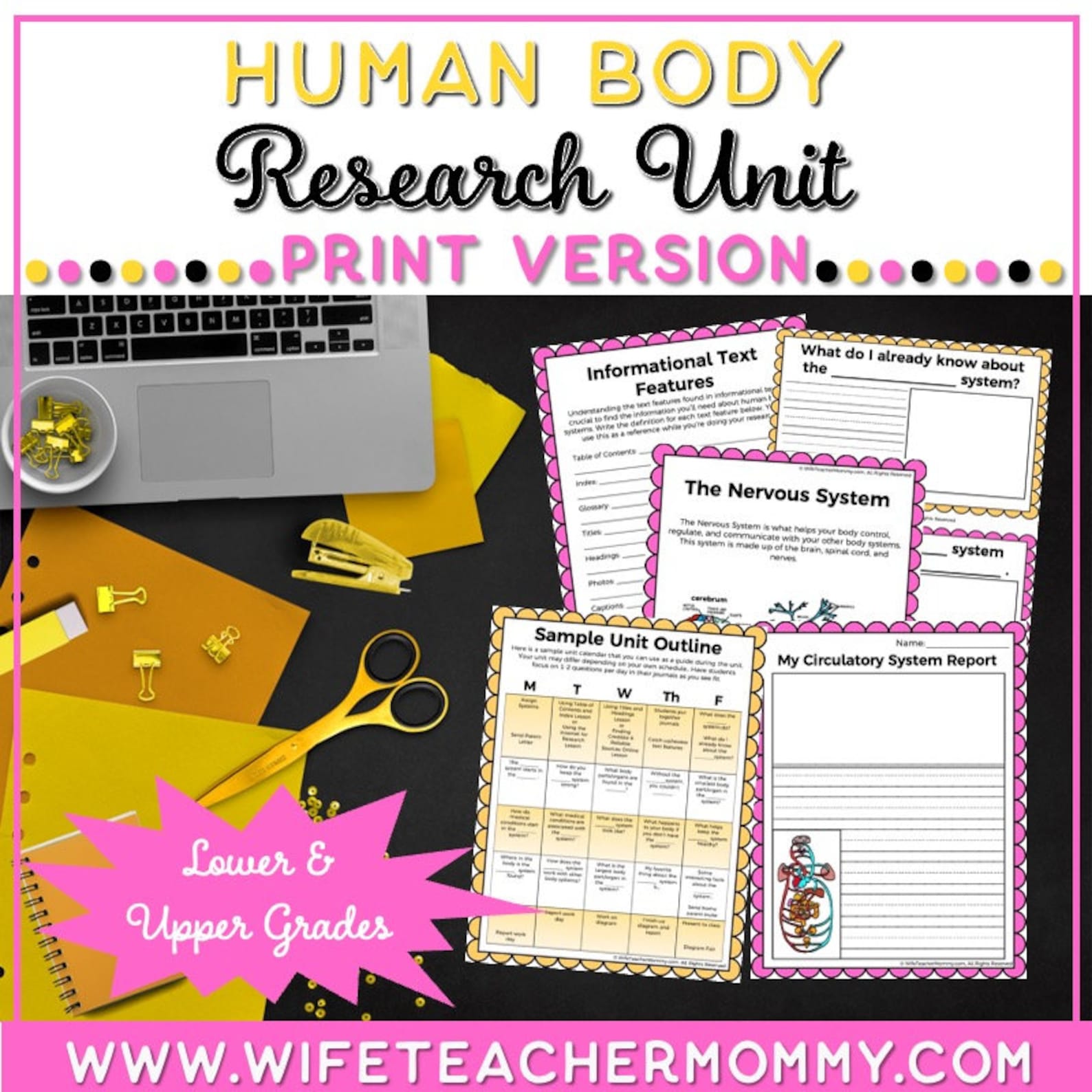 Lower and Upper Grades Science Research Unit Bundle print Version - Etsy