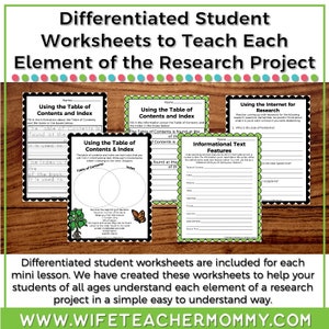 Lower and Upper Grades Life Cycle Research Unit (print Version) - Etsy