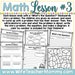 September Homeschool Lessons for 3rd and 4th Grades Math - Etsy