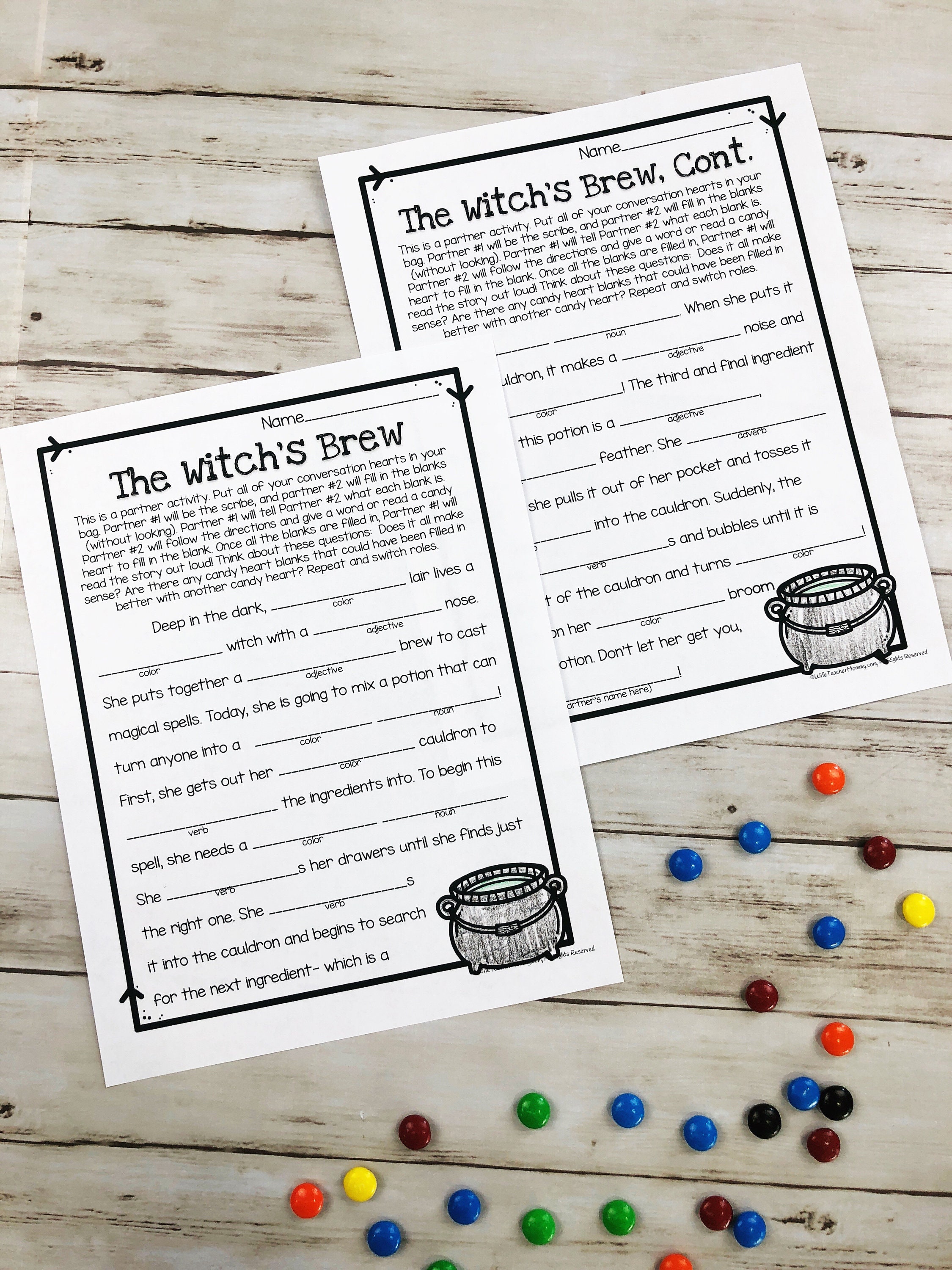 Halloween Candy Math Activities & More for 3rd, 4th, and 5th Grade - Etsy