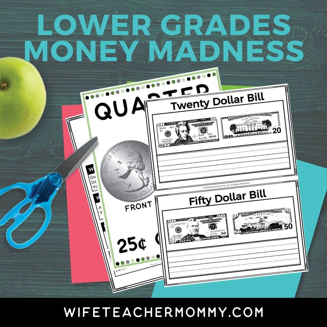 Money Madness Unit for Lower Grades - Money Identification, Addition ...