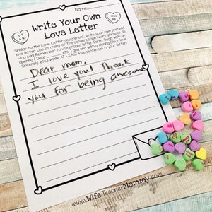 Valentine's Day Candy Heart Math & More for Pre-k and Kindergarten - Etsy