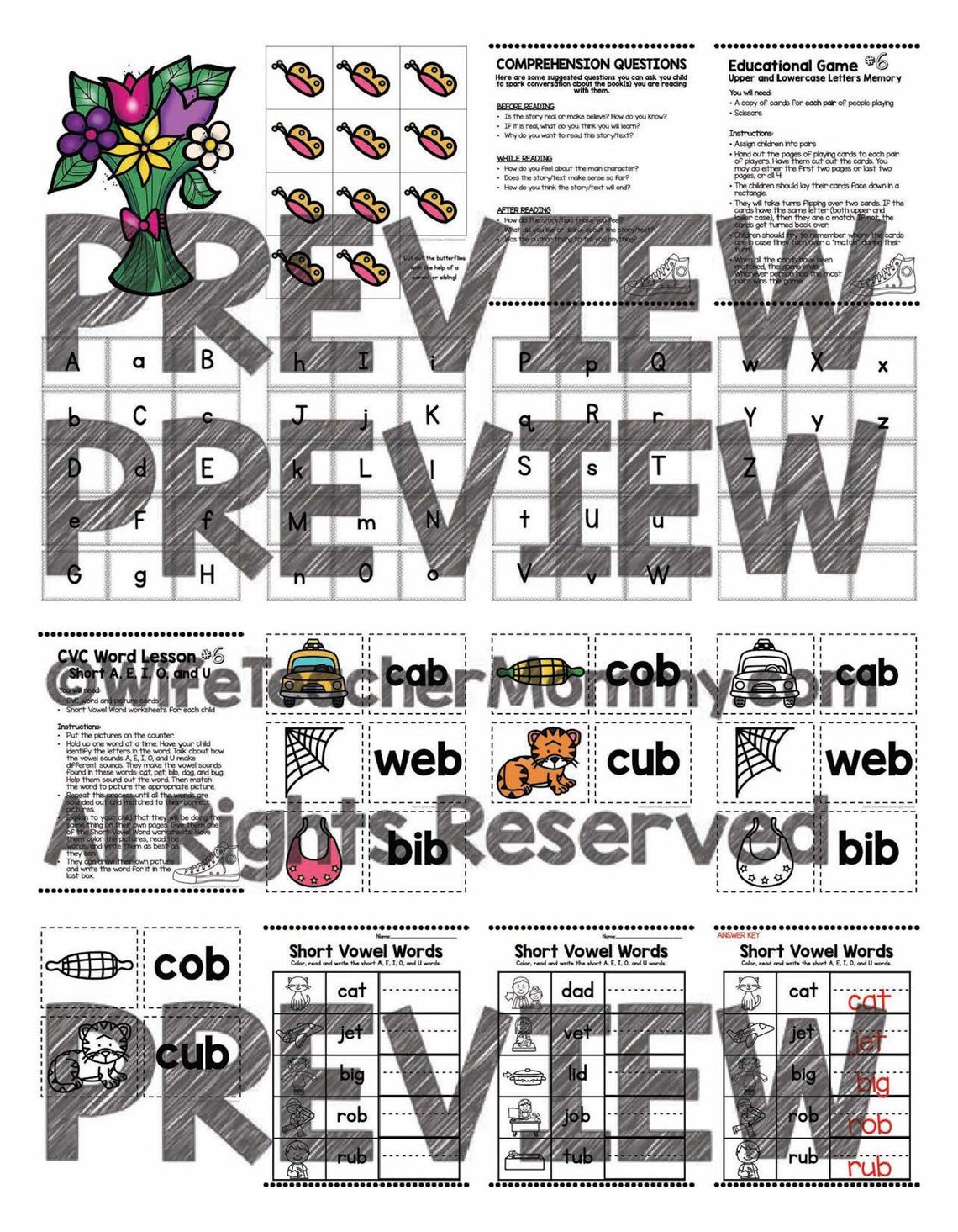 Pre-k at Home Learning Activities Week 6 - Etsy