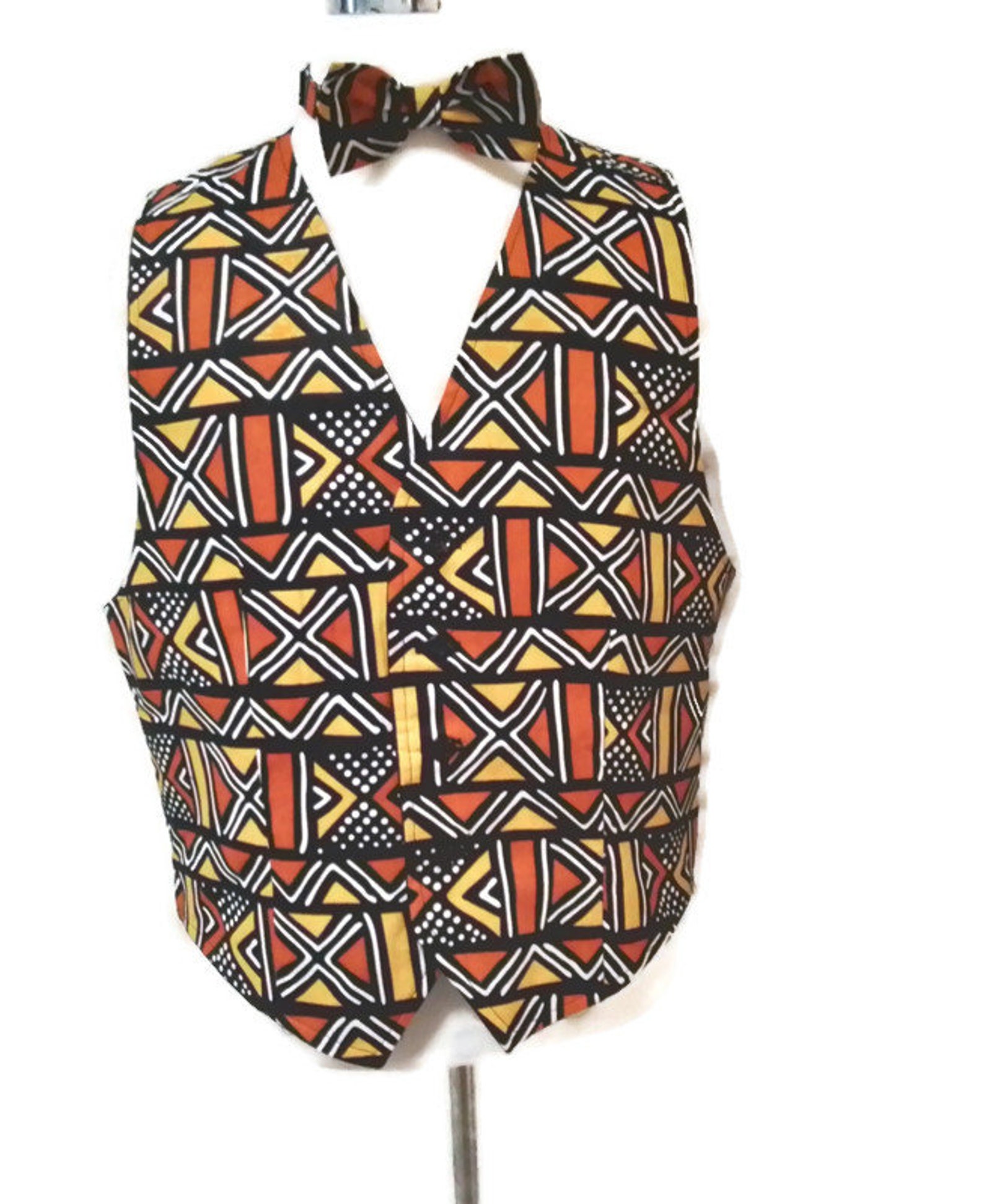 Vest African Print - Etsy