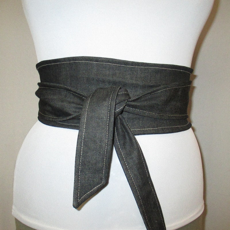 Denim Belt - Etsy