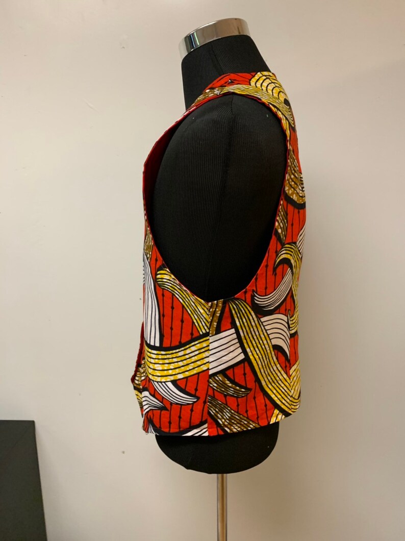 Vest African Print - Etsy