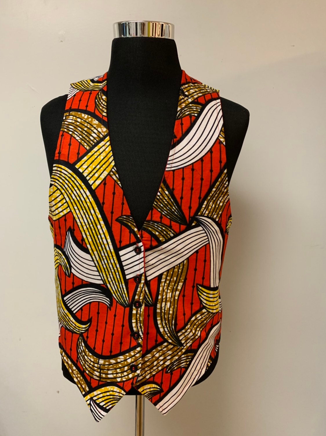 Vest African Print | Etsy