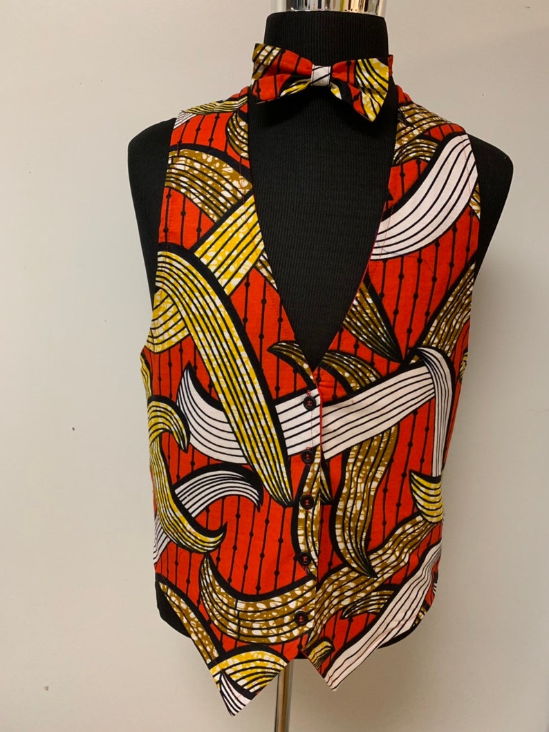 Vest African Print - Etsy