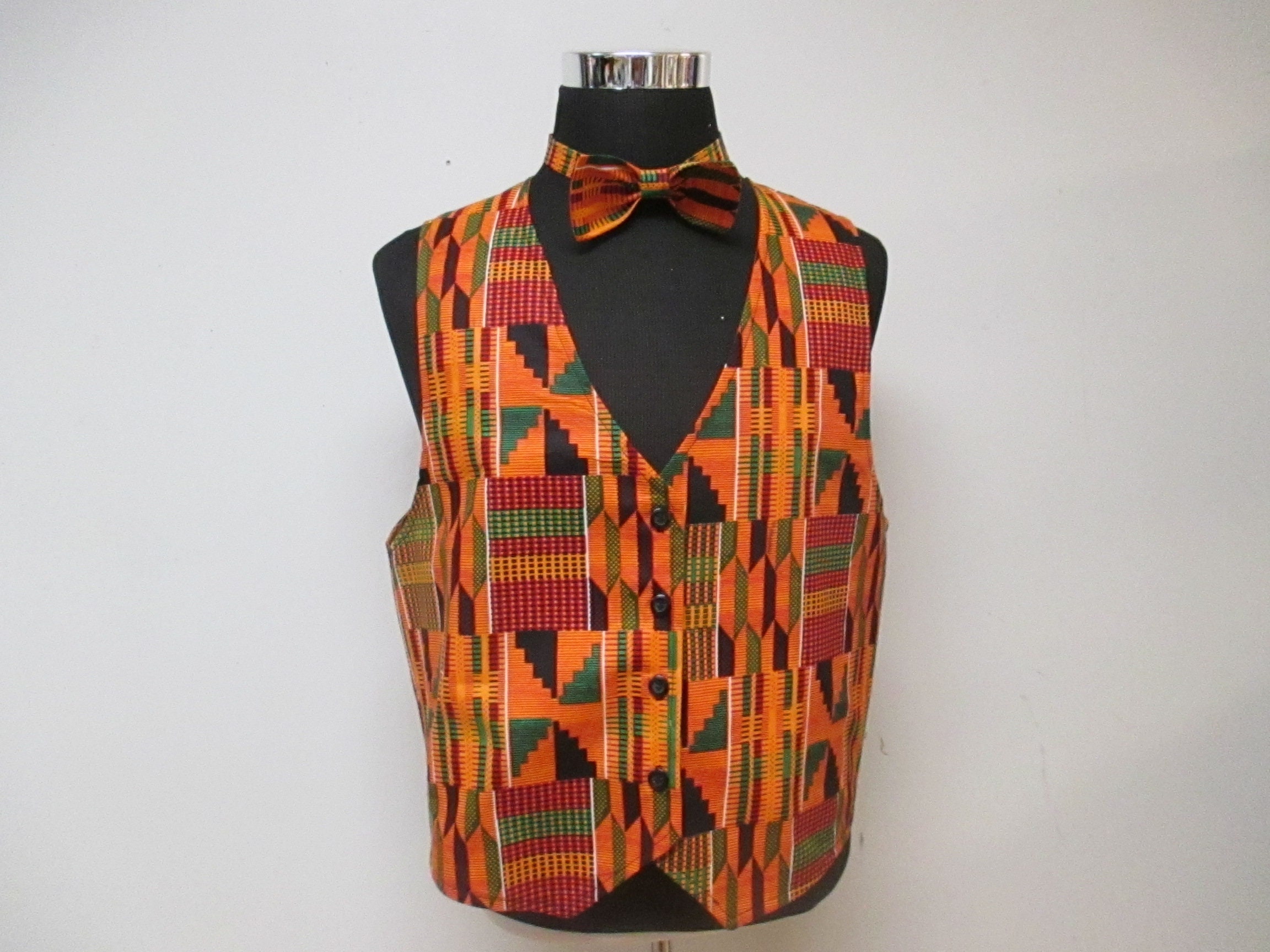 Vest African Print - Etsy