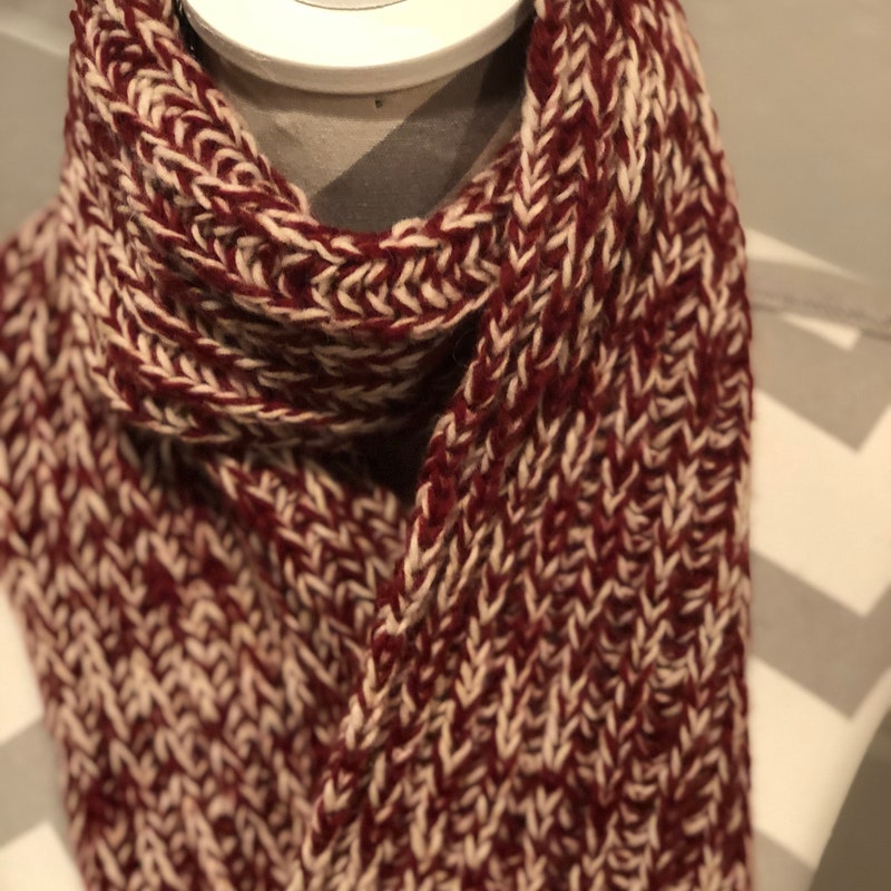 Knitted Muffler - Etsy