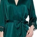 HUNTER GREEN Lace Bridal Robes / Forest Green Robe / Bridesmaid Robe ...