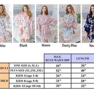 Ruffle Floral Flower Girl Robe / Flower Girl Gift / Bridesmaid Gift ...