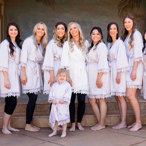 Junior Bridesmaid Robe - Junior Bridesmaid Gift - Flower Girl Gift ...