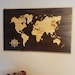 Carved Wooden Map, Art, Extra Large Map, Home Decor, Luxury Home Wall ...
