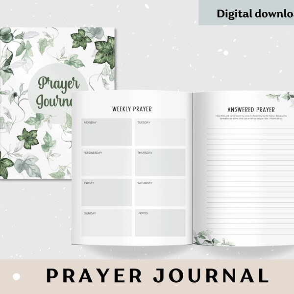 Prayer Journal - Etsy
