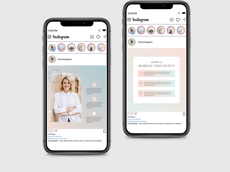 20 Virtual Assistant Instagram Template Social Media Caption - Etsy