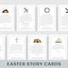 Printable Easter Scripture Cards Holy Week Cards Easter - Etsy
